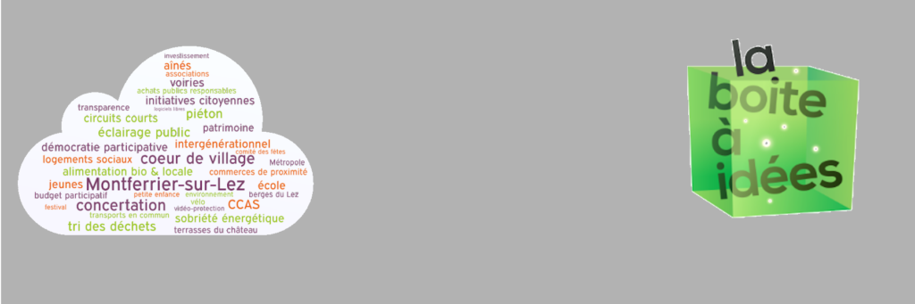 Prenez la parole ! - La boite à idées - vivons montferrier